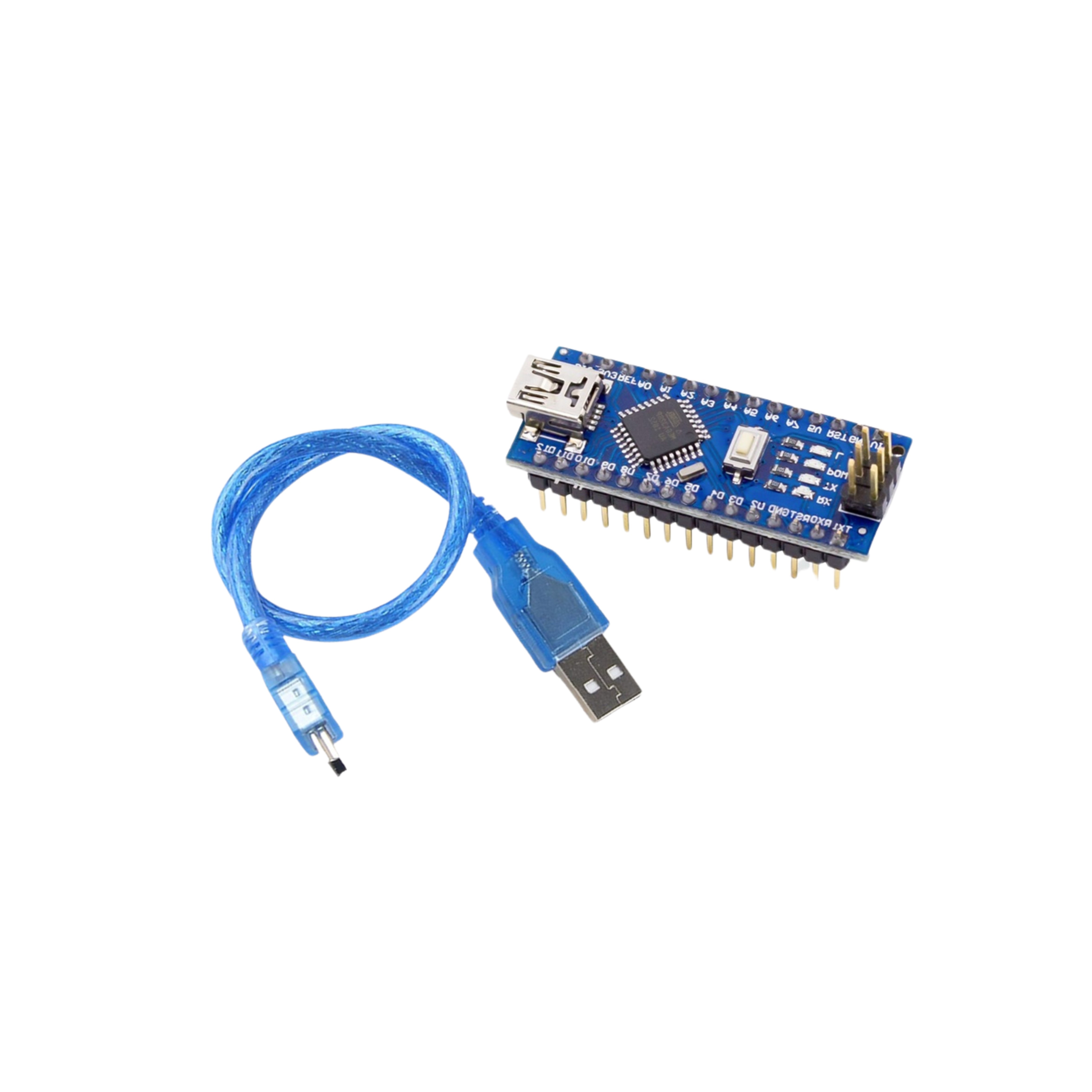 Nano Atmega328p Ch340g Soldered Based On Arduino® With Cable Makerlab