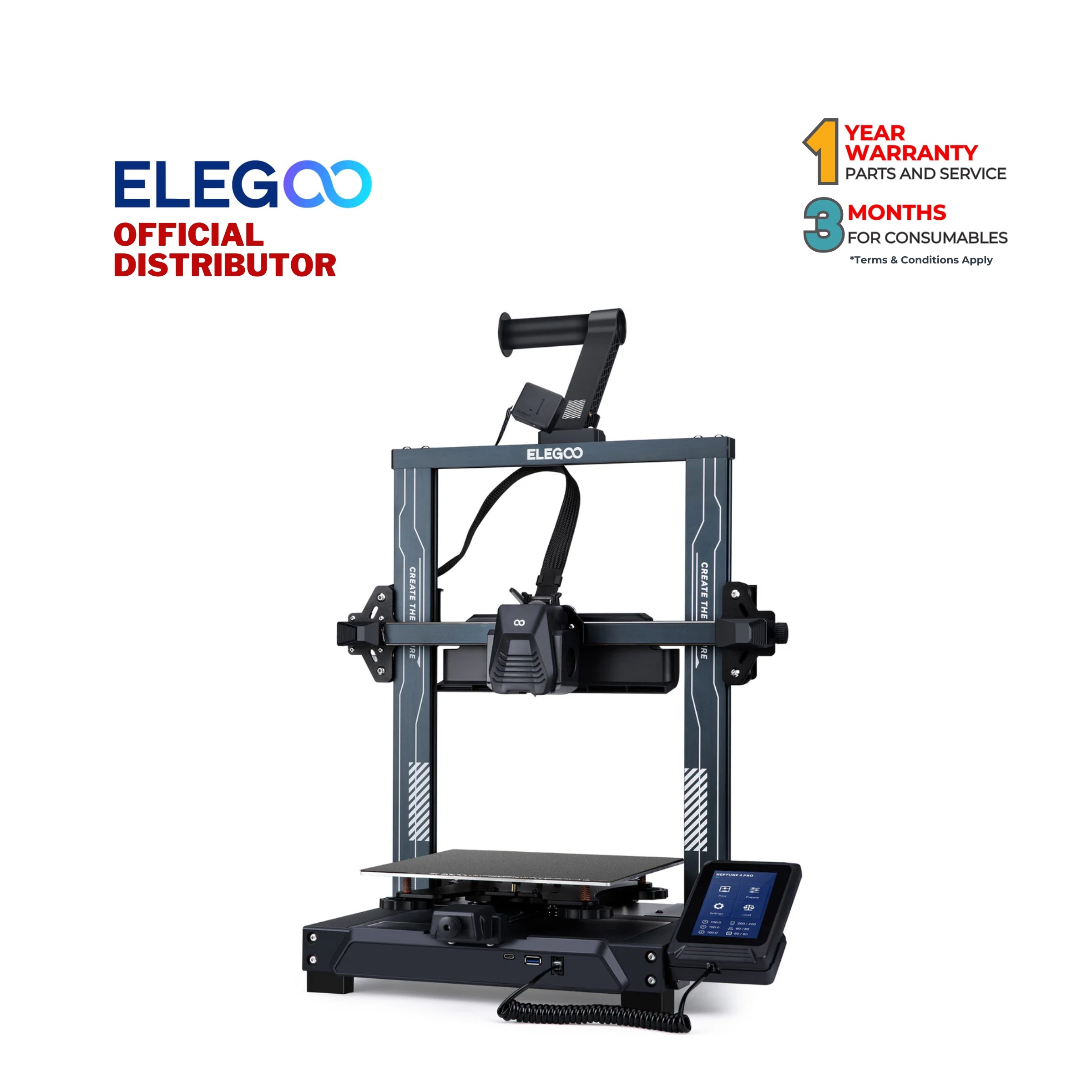 ELEGOO Neptune 4 | Neptune 4 Pro – Makerlab Electronics