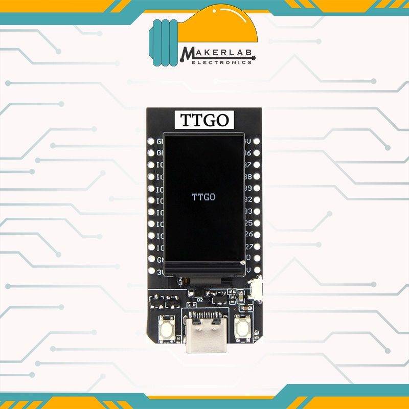 Unsoldered Ttgo T Display Esp32 Wifi Bluetooth Module 114 Inch Lcd Co