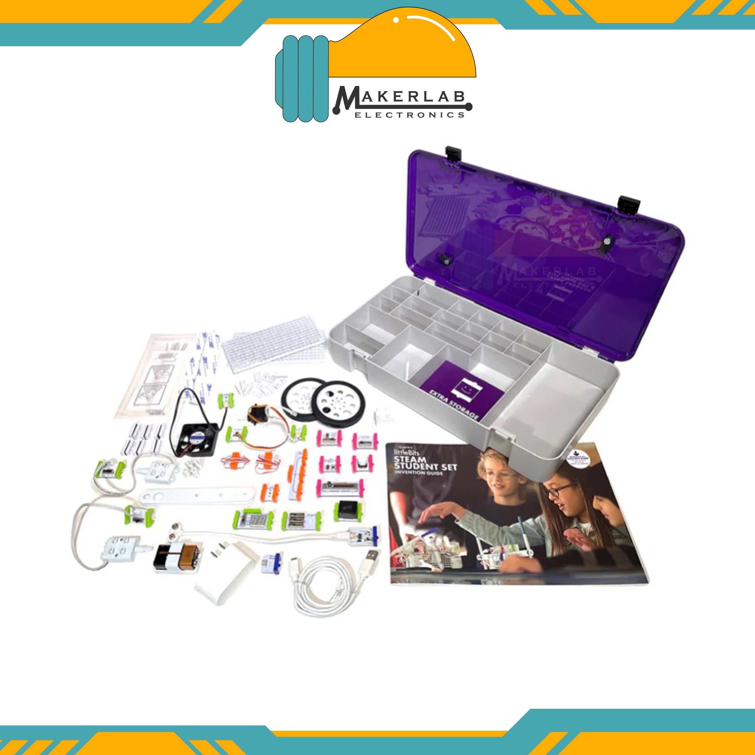 littleBits STEAM Student Set – Makerlab Electronics