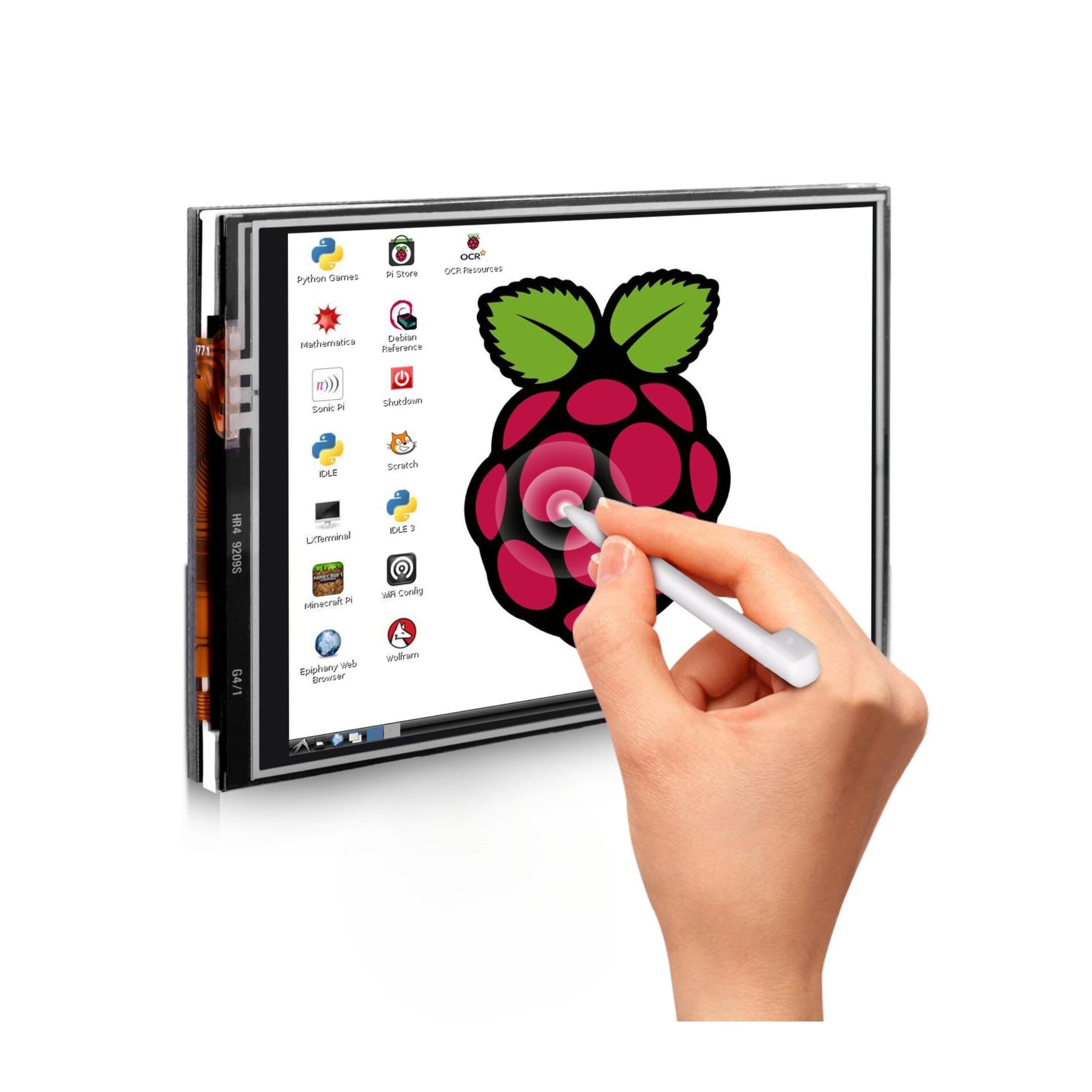 3.5 inch 480x320 TFT Display with Touch Screen for Raspberry Pi ...