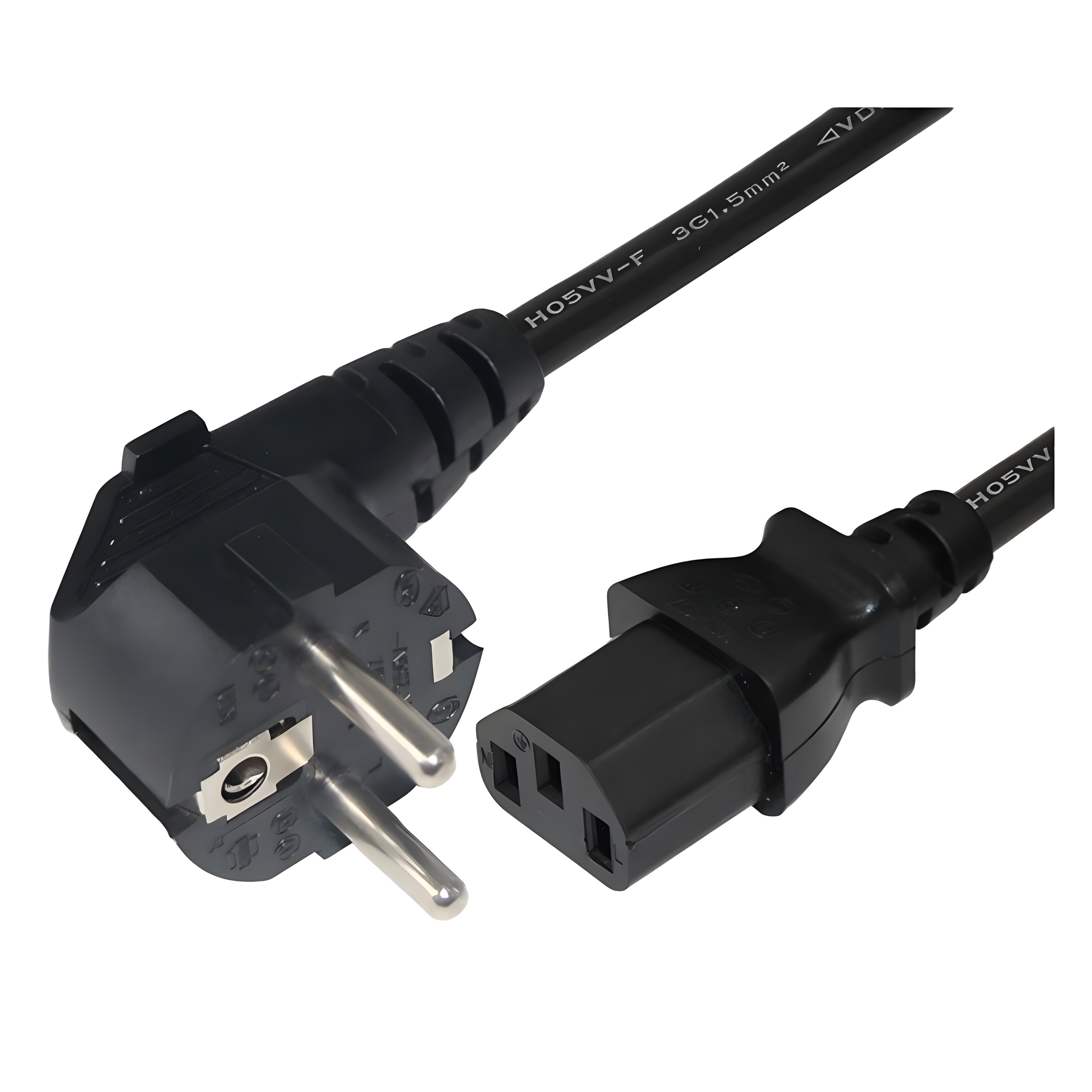 10A 250V 2 Prong 3 Prong AC Power Wall Cord US Plug Wire Cable ...