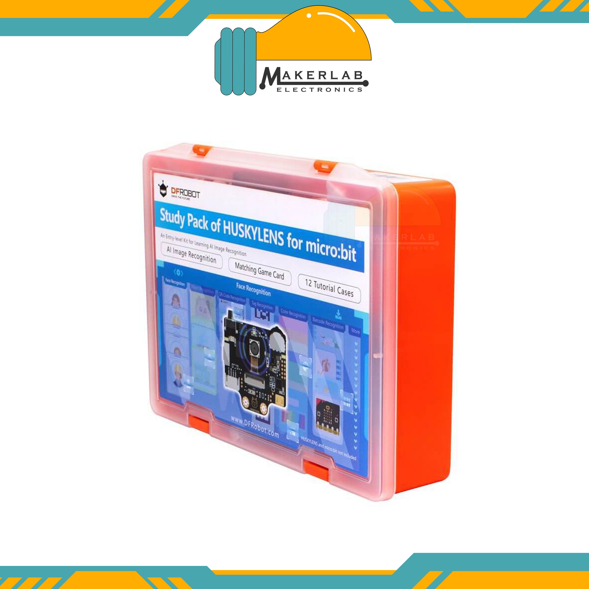 DFROBOT HUSKYLENS Smart Vision Sensor with Silicone Case for Raspberry ...