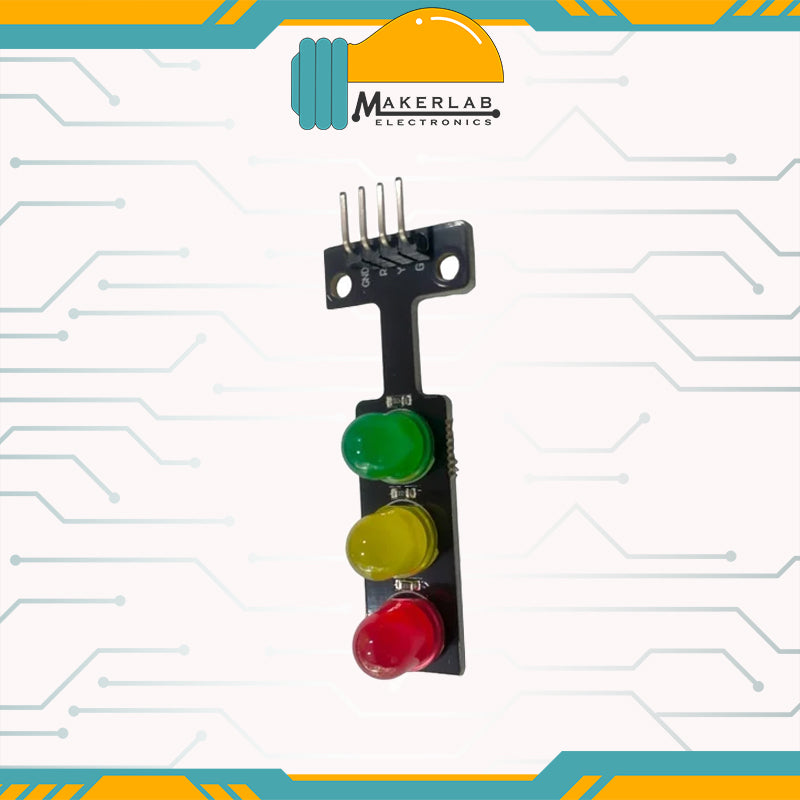 LED Traffic Lights Signal Module Digital Signal Output Traffic Light M ...