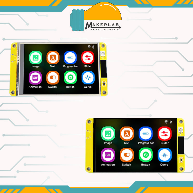 ESP32 Arduino LVGL WiFi Bluetooth TouchScreen - 2.8" Resistive | 3.5" – Makerlab Electronics