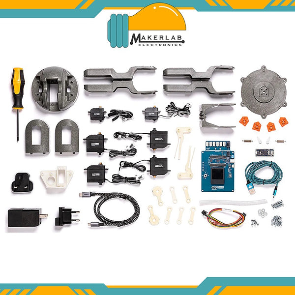 Arduino Robotic Arm Training Kit Braccio ++ | T050002 – Makerlab ...