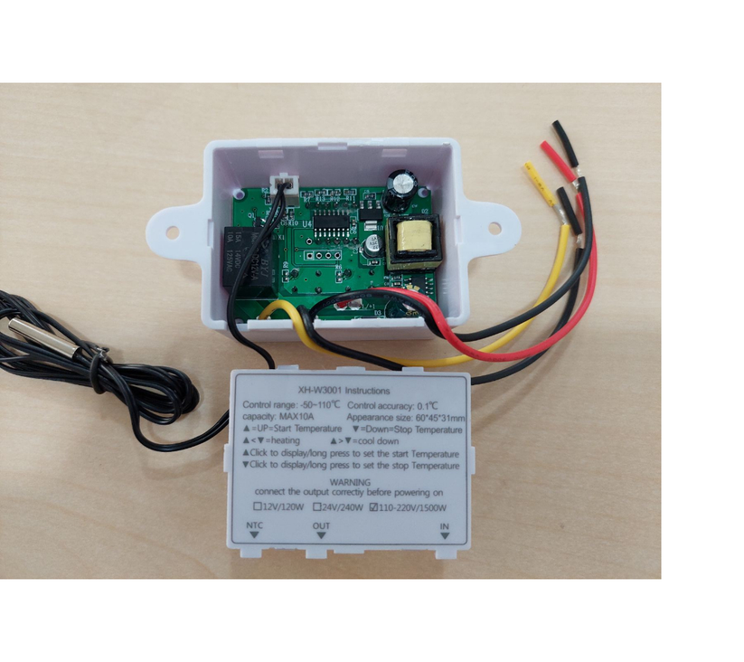 Thermostat Control XH-W3001 Multifunction Digital Temperature Controll ...