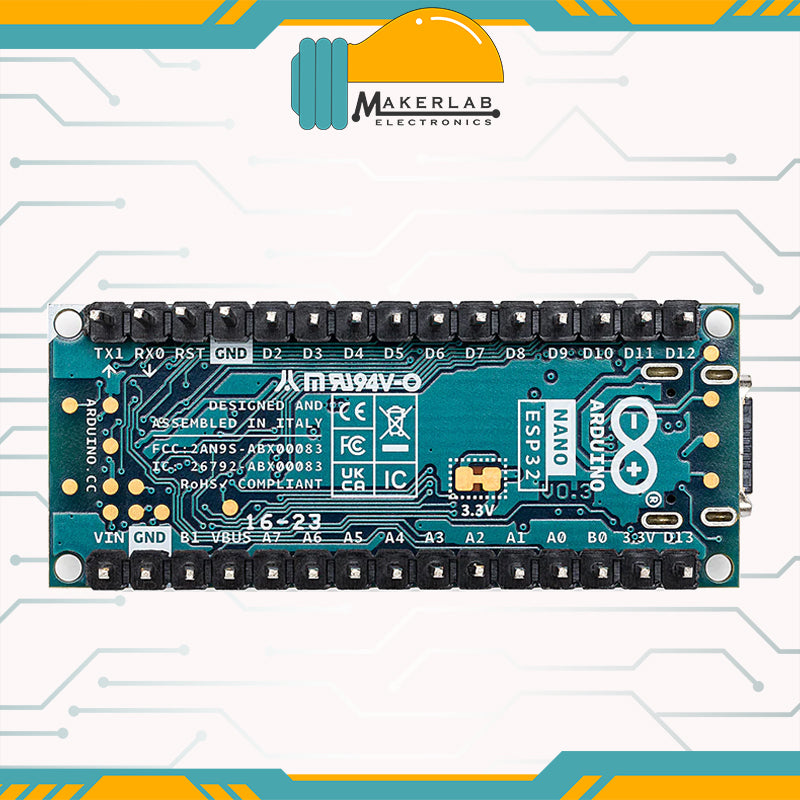 Arduino Nano Esp32 Abx00092 Arduino Nano Esp32 With Headers Abx00083 3479