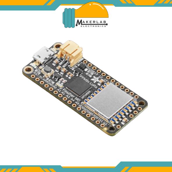 Adafruit Feather M0 RFM96 LoRa Radio - 433MHz - RadioFruit – Makerlab ...