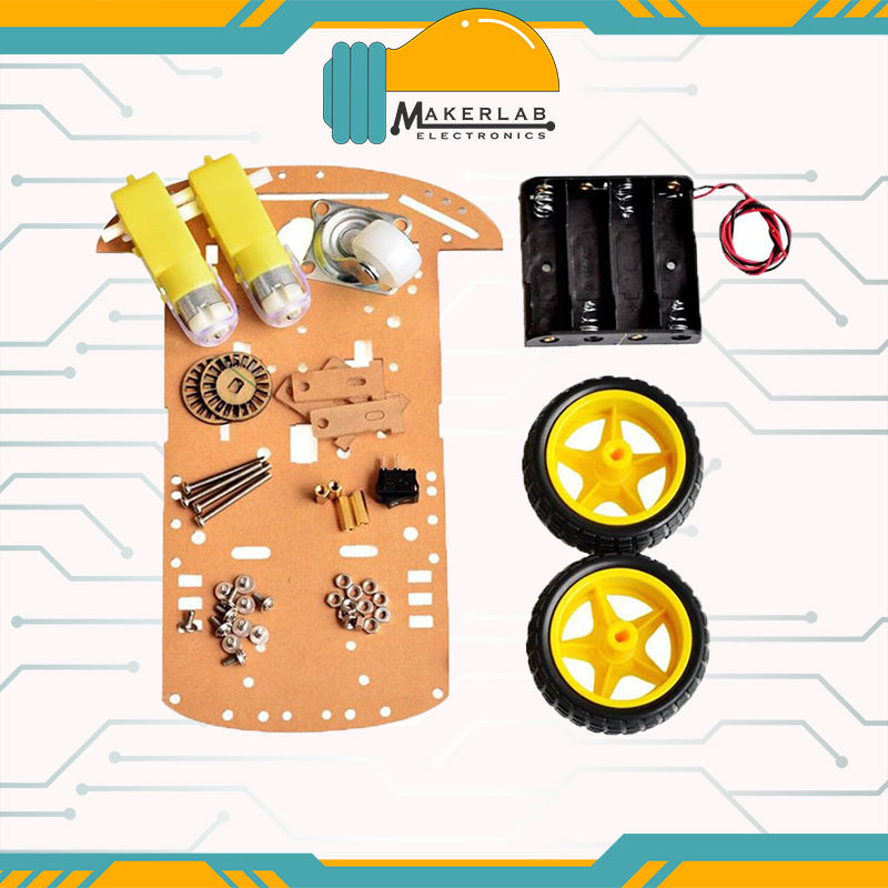 Smart Robot Car Chassis Kit – Makerlab Electronics