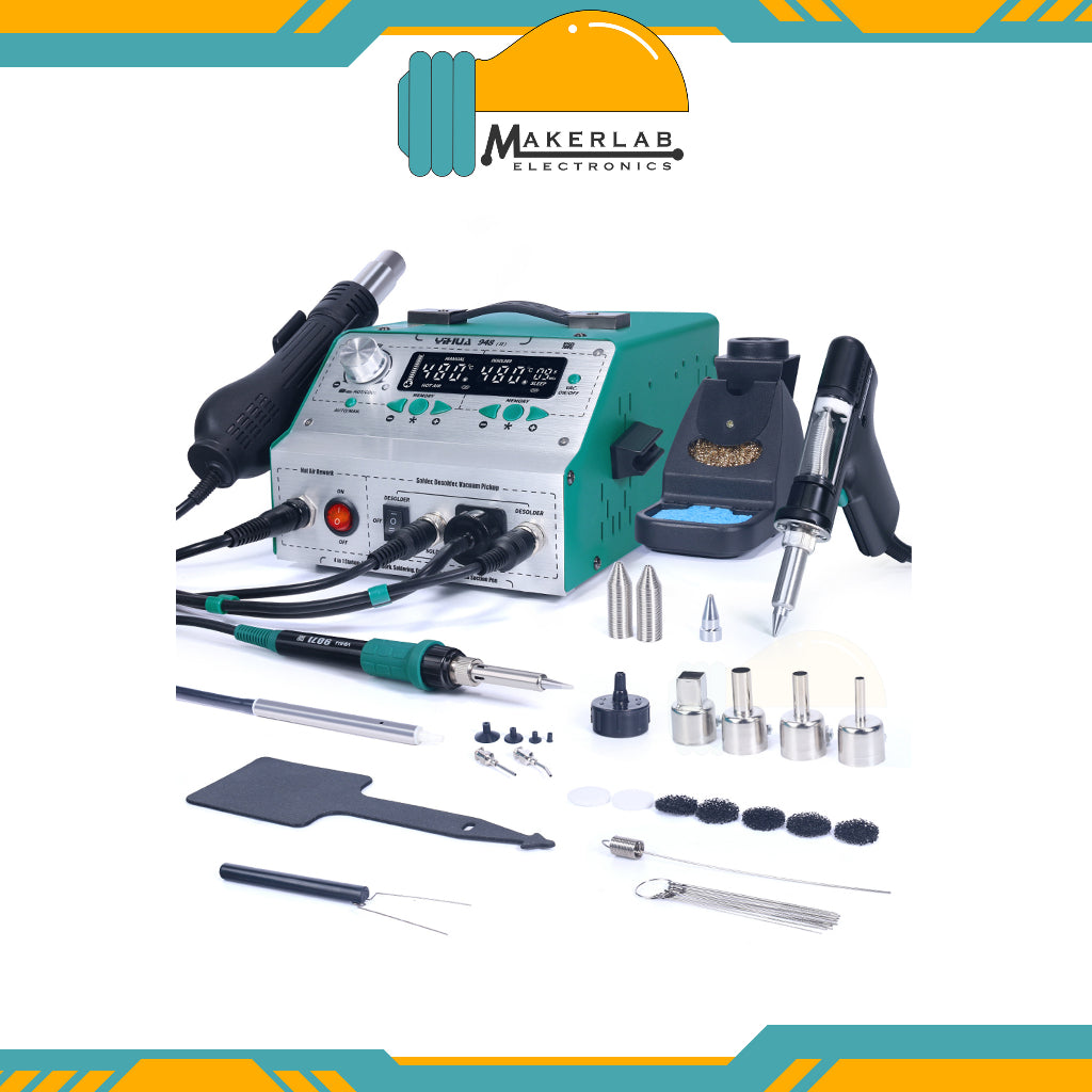 YIHUA 948 II Multi-Function Desoldering, Soldering, & Rework Station ...