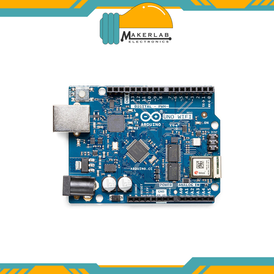 Arduino Uno Wifi Rev 2 | ABX00021 – Makerlab Electronics