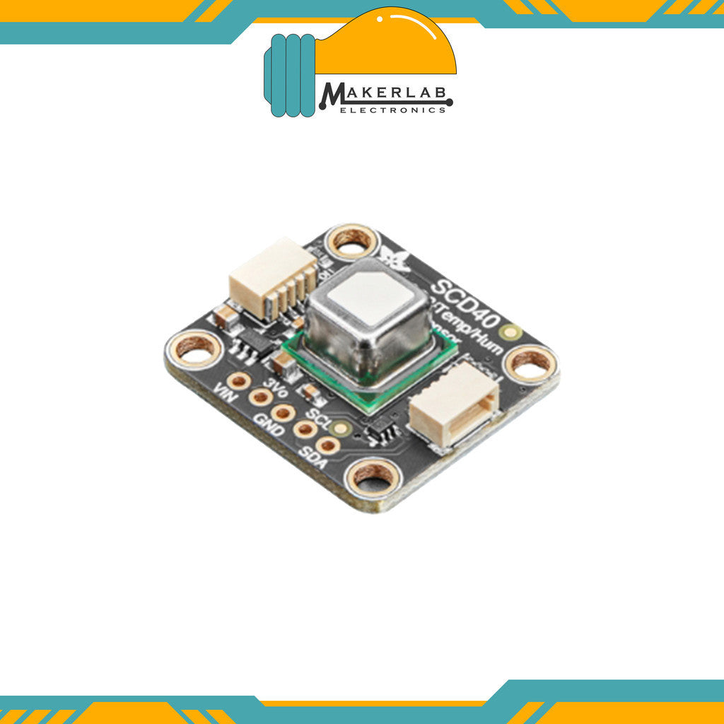 Adafruit SCD-40 - True CO2, Temperature and Humidity Sensor – Makerlab ...
