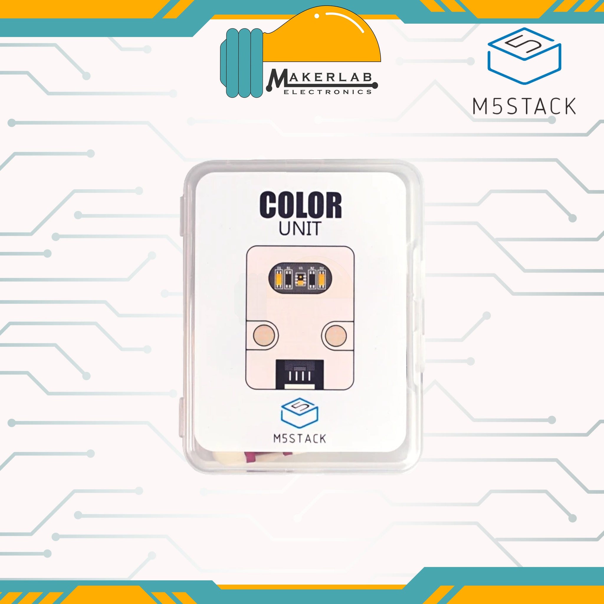 M5Stack Color Sensor RGB Unit (TCS3472) – Makerlab Electronics