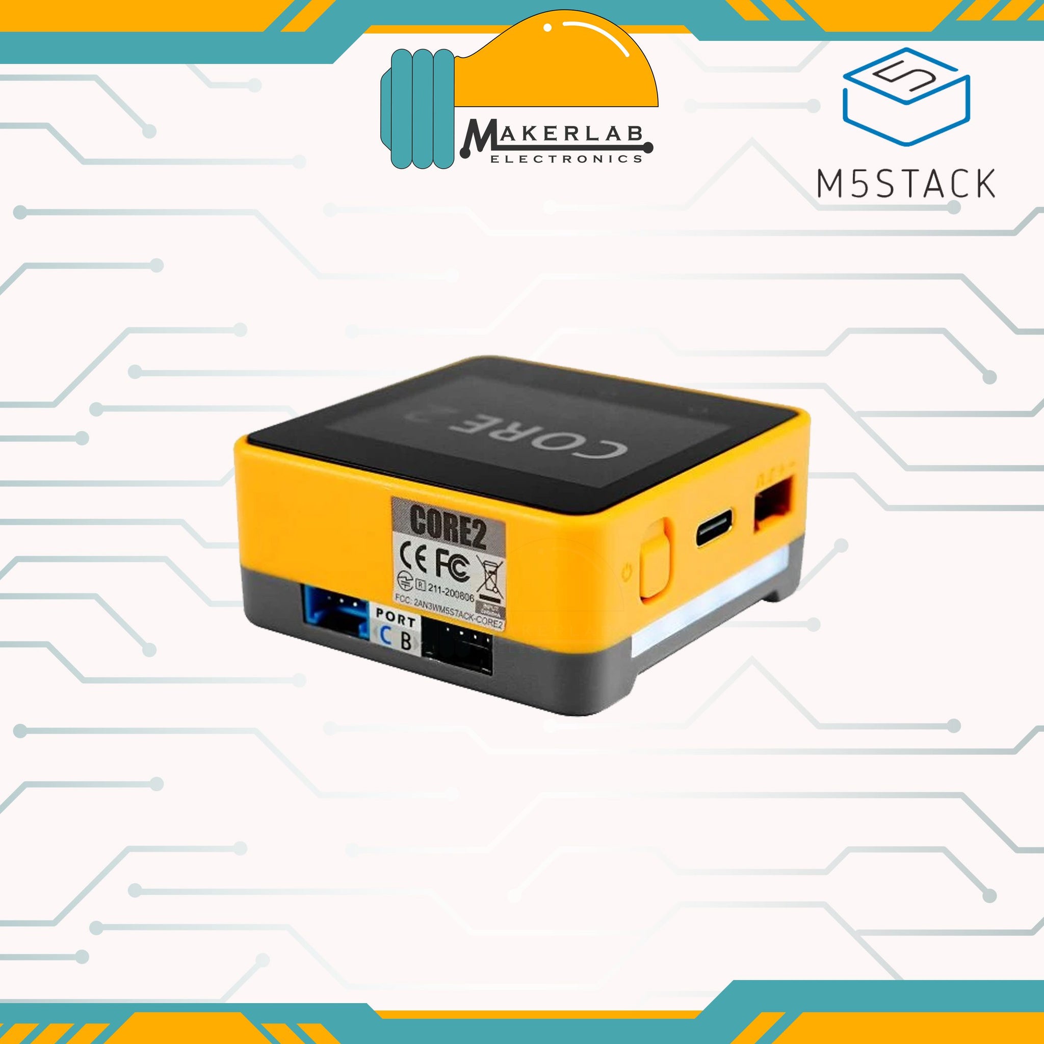 M5Stack Core2 ESP32 IoT Development Kit for AWS IoT EduKit – Makerlab ...