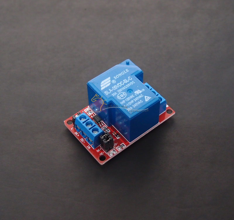 5V 30A High Power 1 Channel Relay Module with Optocoupler – Makerlab ...