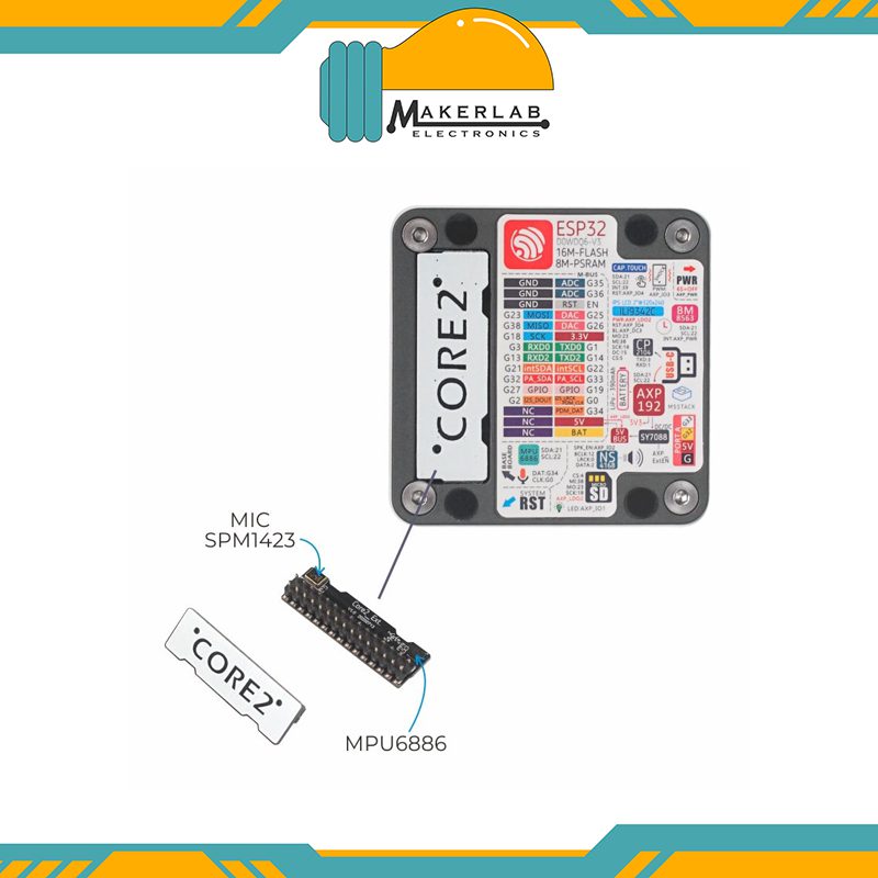 M5Stack Core2 IoT Development Kit K010 – Makerlab Electronics