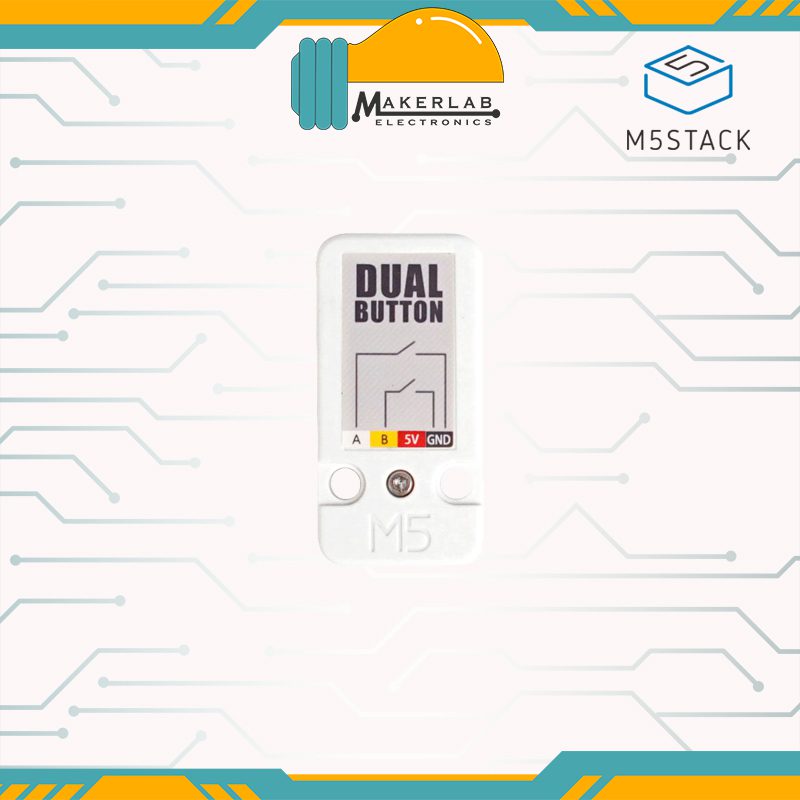 M5Stack Mini Dual Button Unit – Makerlab Electronics