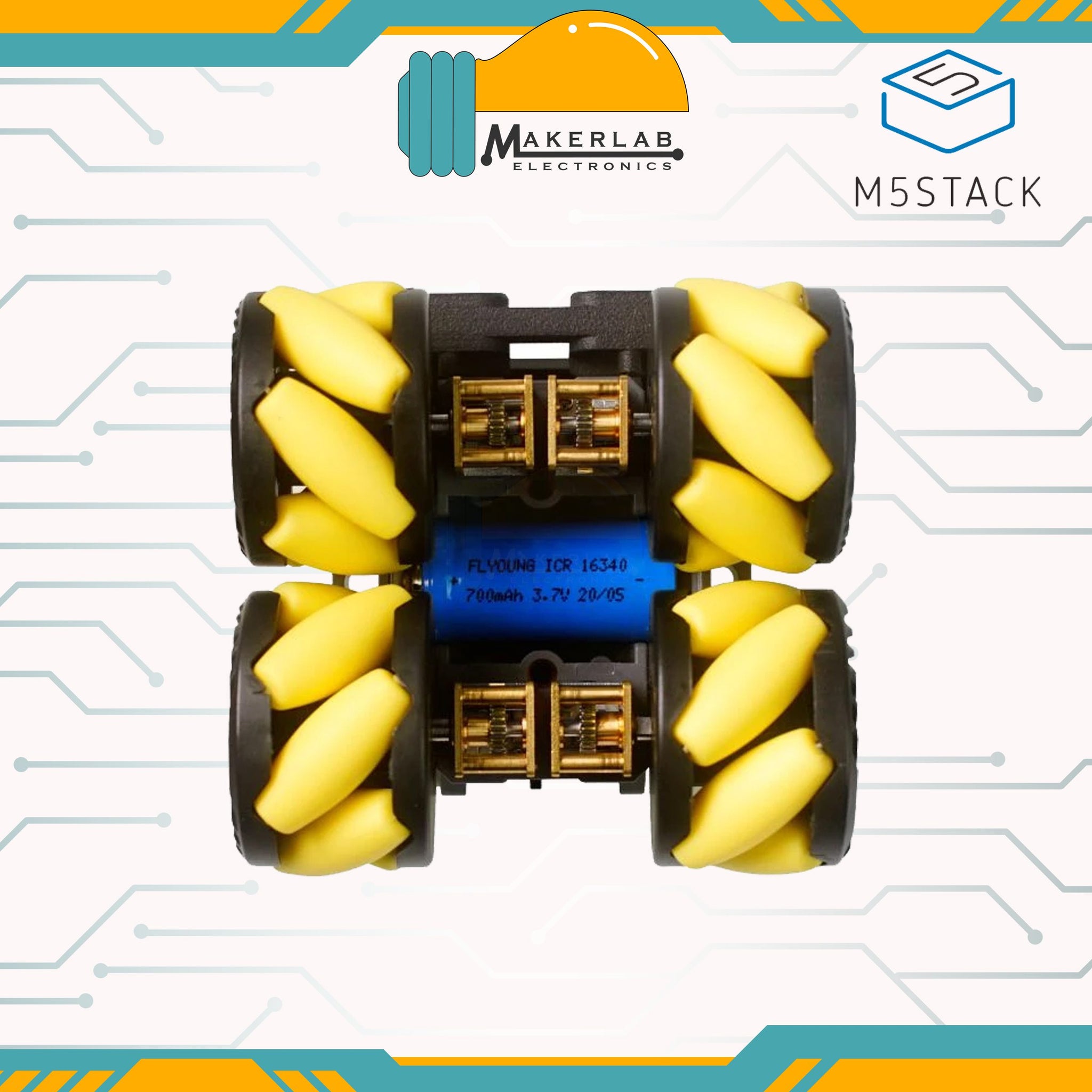 M5Stack RoverC Pro(W/O M5StickC) – Makerlab Electronics