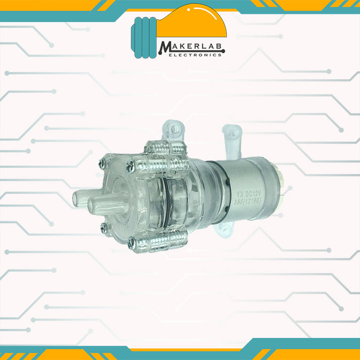 12V R385 Water Pump diaphragm type – Makerlab Electronics
