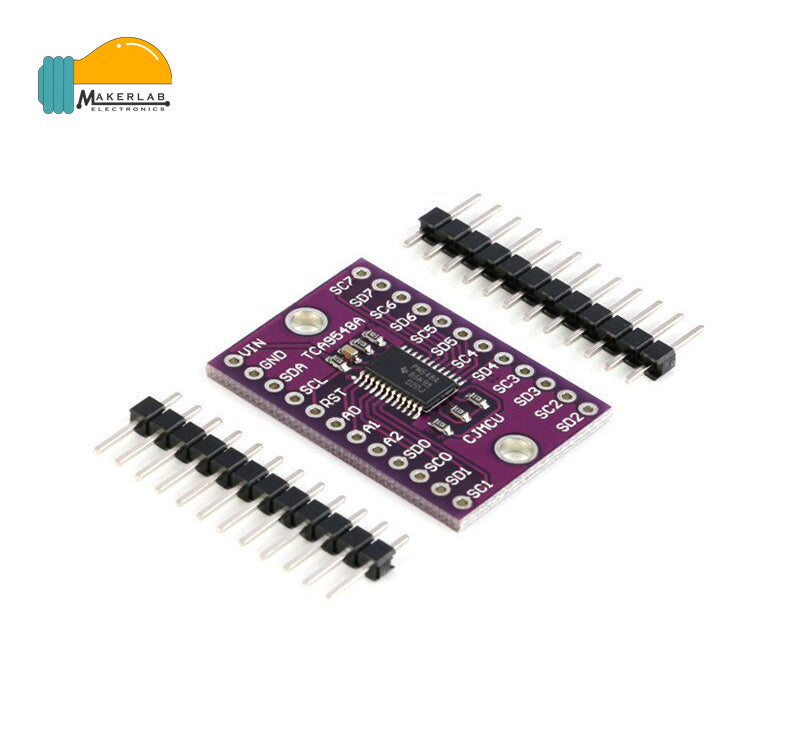 TCA9548A I2C 8-Ch Multiplexer Module – Makerlab Electronics TCA9548A I2C 8-Ch Multiplexer Module – Makerlab Electronics