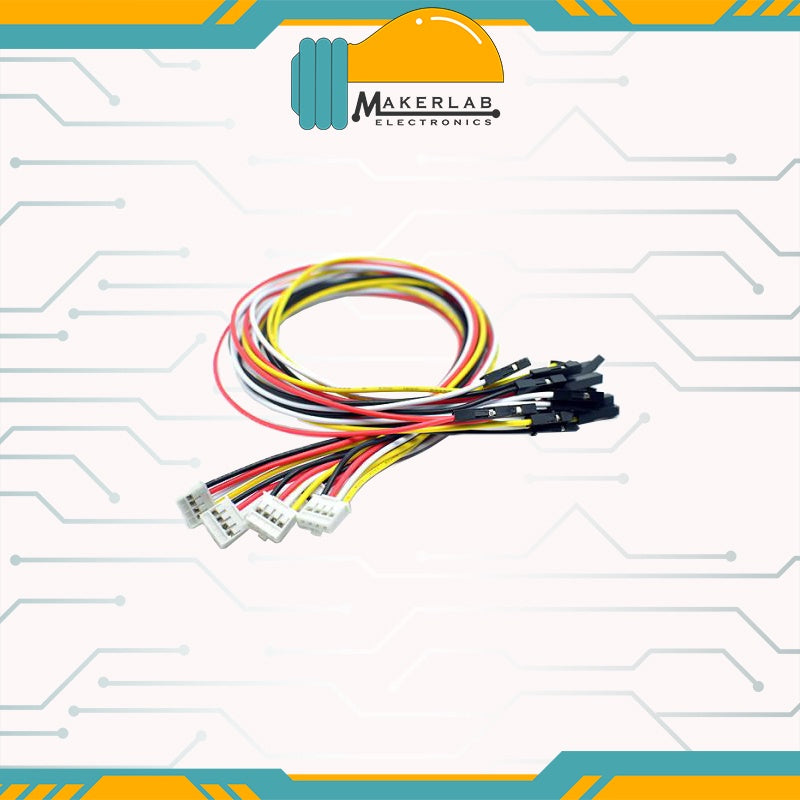 Grove - 4 pin Female/Male Jumper to 4 pin Cable 20cm - Set of 5 ...