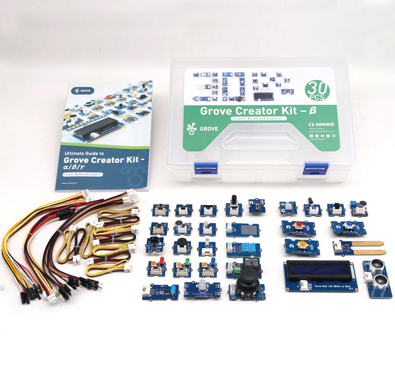 Grove Creator 20 In 1 30 In 1 40 In 1 Arduino Starter Kit With Guidebo Makerlab Electronics