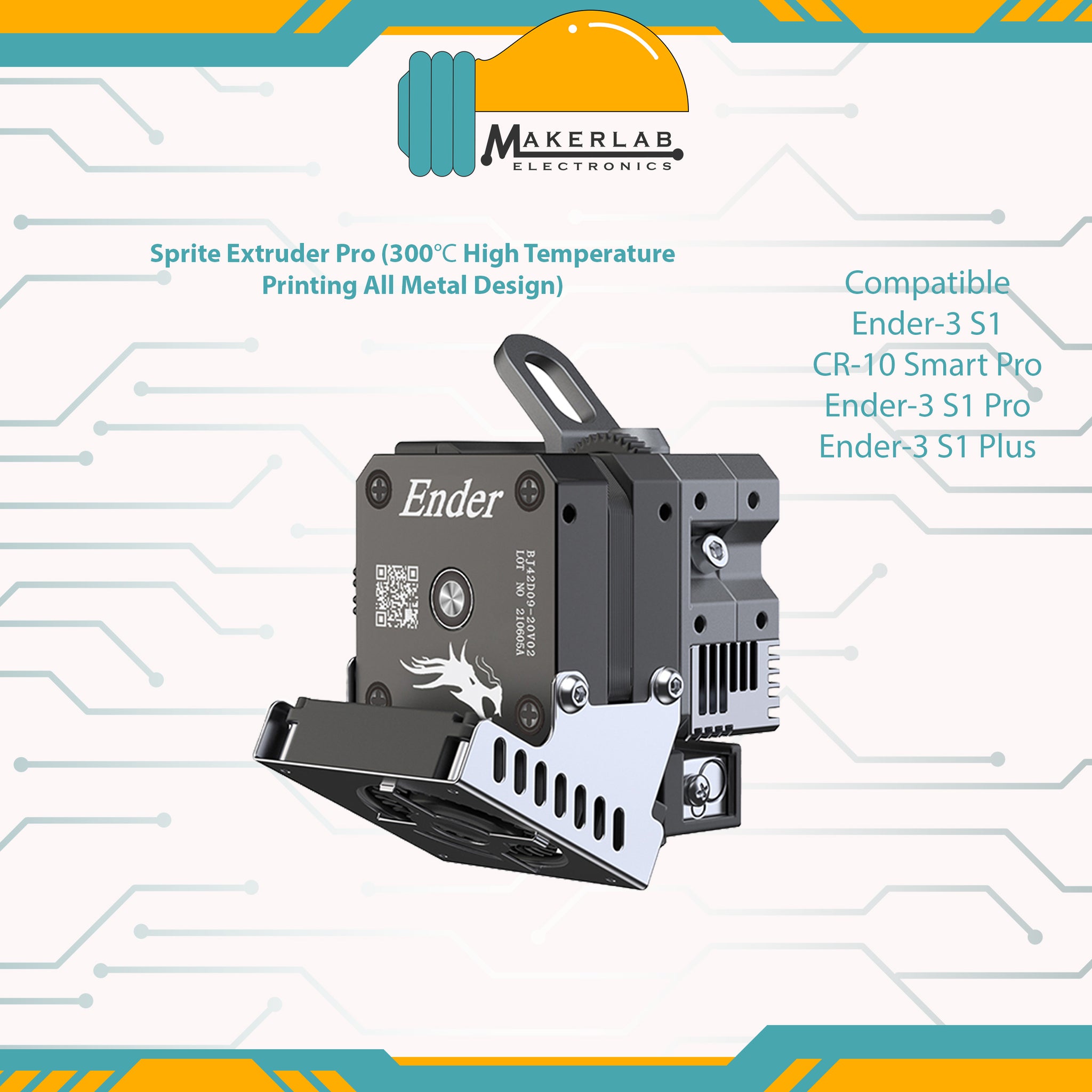 Creality Sprite Pro Extruder Kit for Ender 3 Series | Heating Block Ki ...