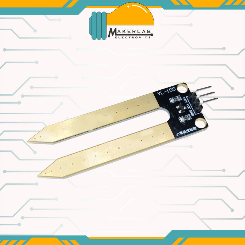 Soil Moisture Sensor Module for Arduino Raspberry Pi – Makerlab Electronics