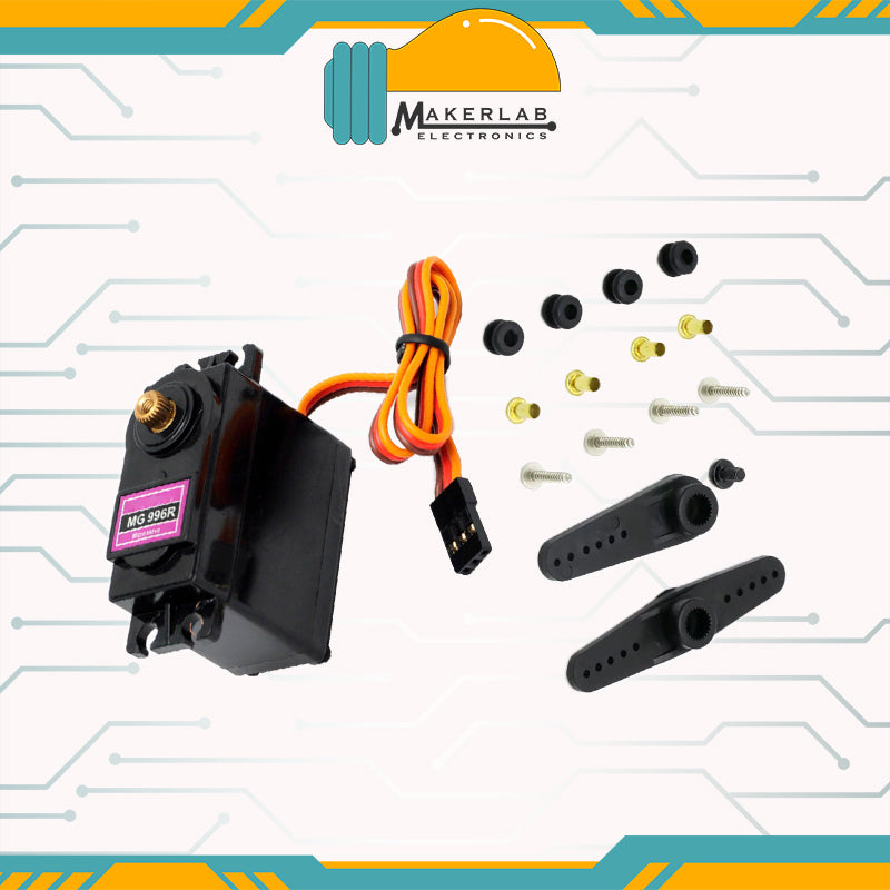 Tower Pro Digital Robot Servo Motor (180 Rotation) – MG996R MG996 ...